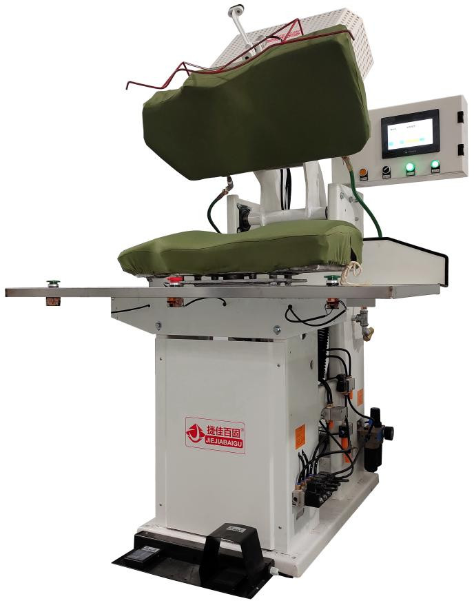 Automatic Dress Pressing Machine Right Front For Lady PU Suit Jacket