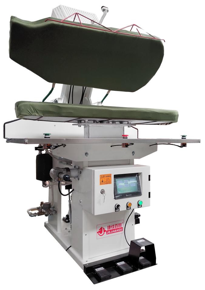 Right Front Vertical Lapel Press Dress Pressing Machine For Steam ...