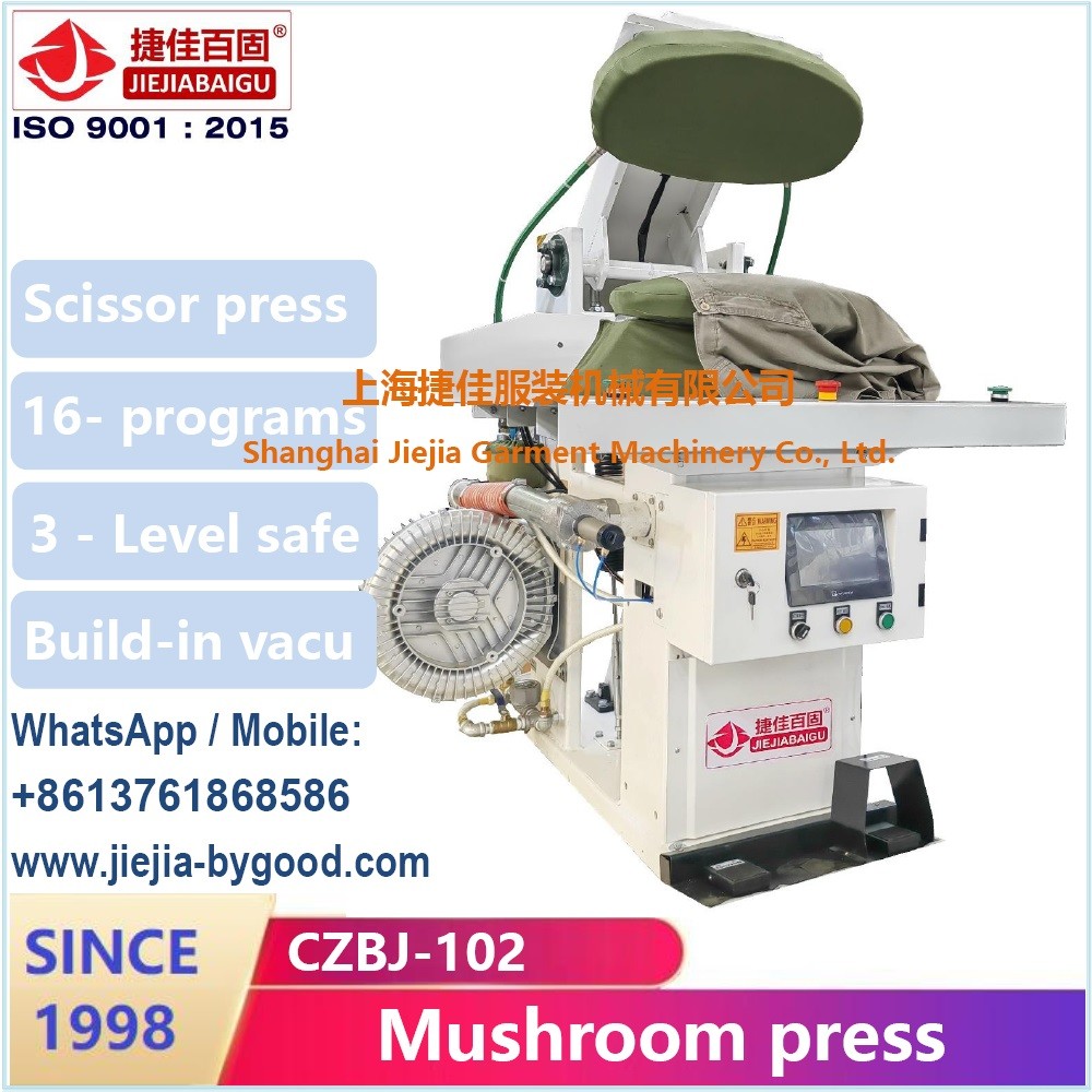 Laundry Steam Press utility mushroom pressing machine equipment touch ...